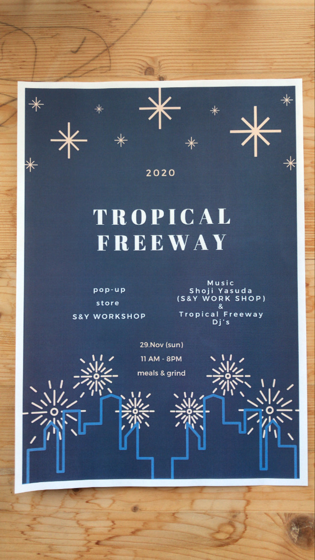 Tropical Freeway | Drive Inn meals and grind